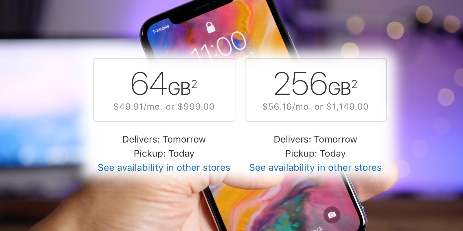 US Apple Online Store now offers next-day delivery on all iPhone X ...