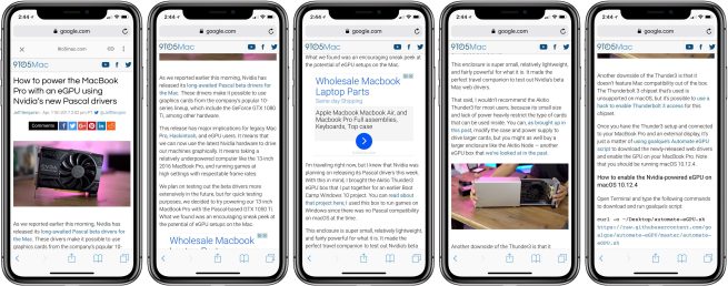 How to combine multiple screenshots into a single image on iPhone - 9to5Mac