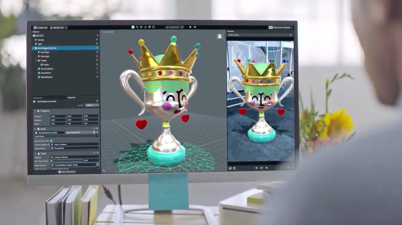 You can now build your own AR filters with Snapchat’s Lens Studio app ...