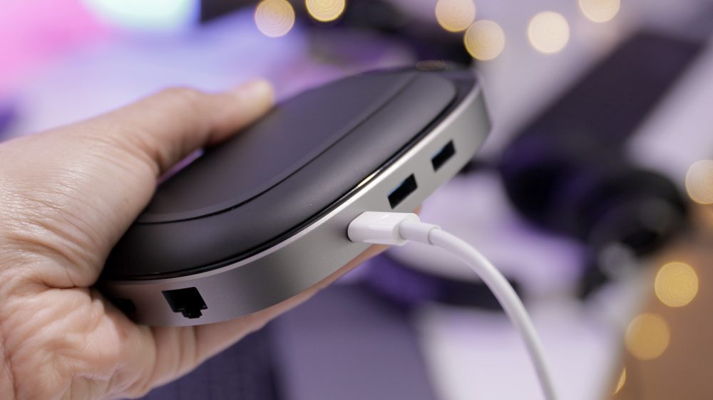 Hyper unveils USB-C hub w/ built-in 7.5W Qi wireless charger & stand ...