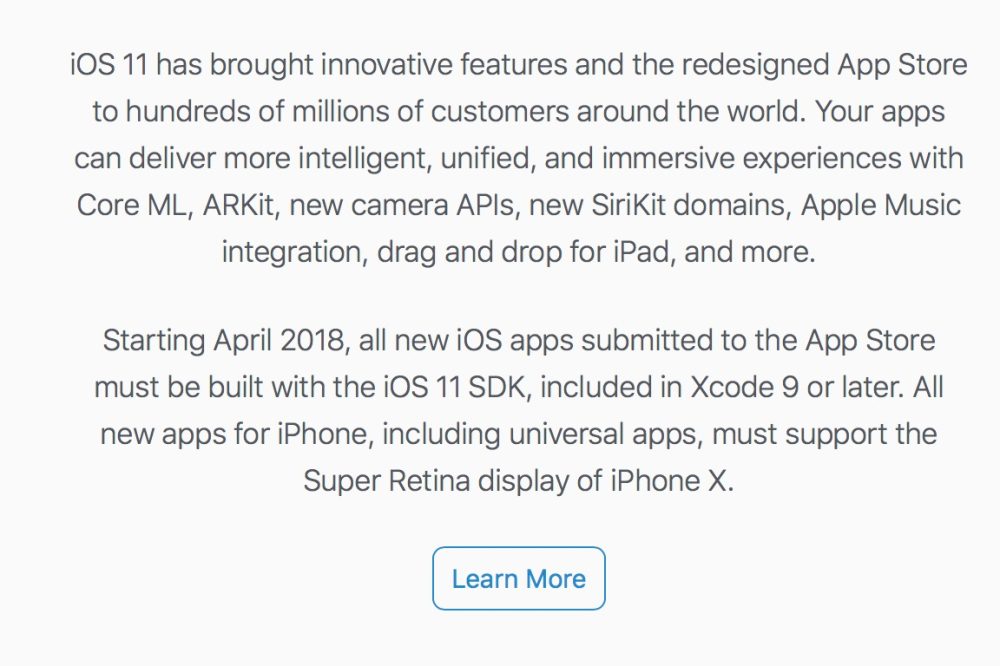 Apple will require all new apps to natively support iPhone X display ...
