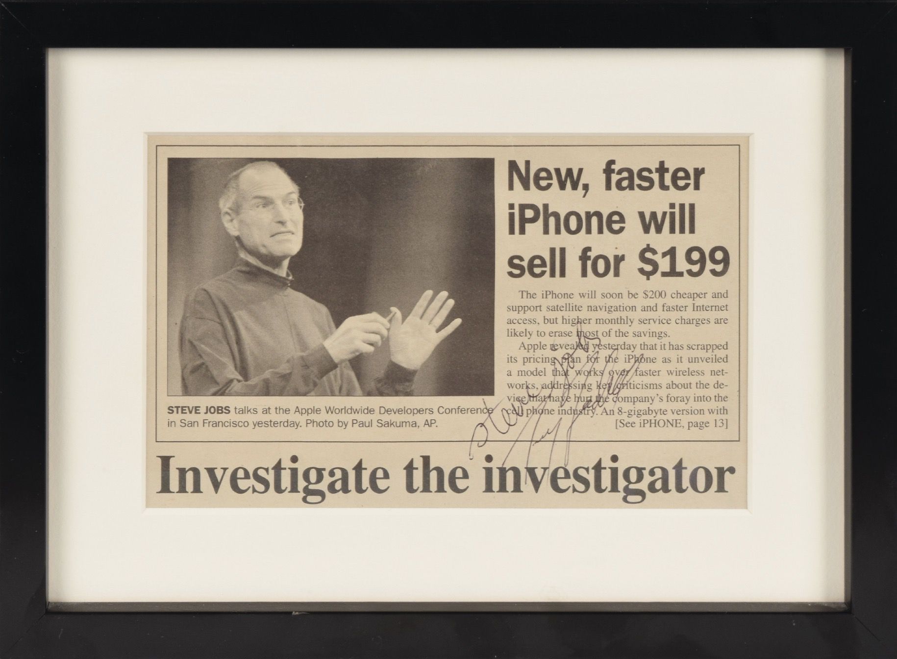 Steve Jobs signed employment application nets over 3x estimated pre-auction value of $50,000 ...