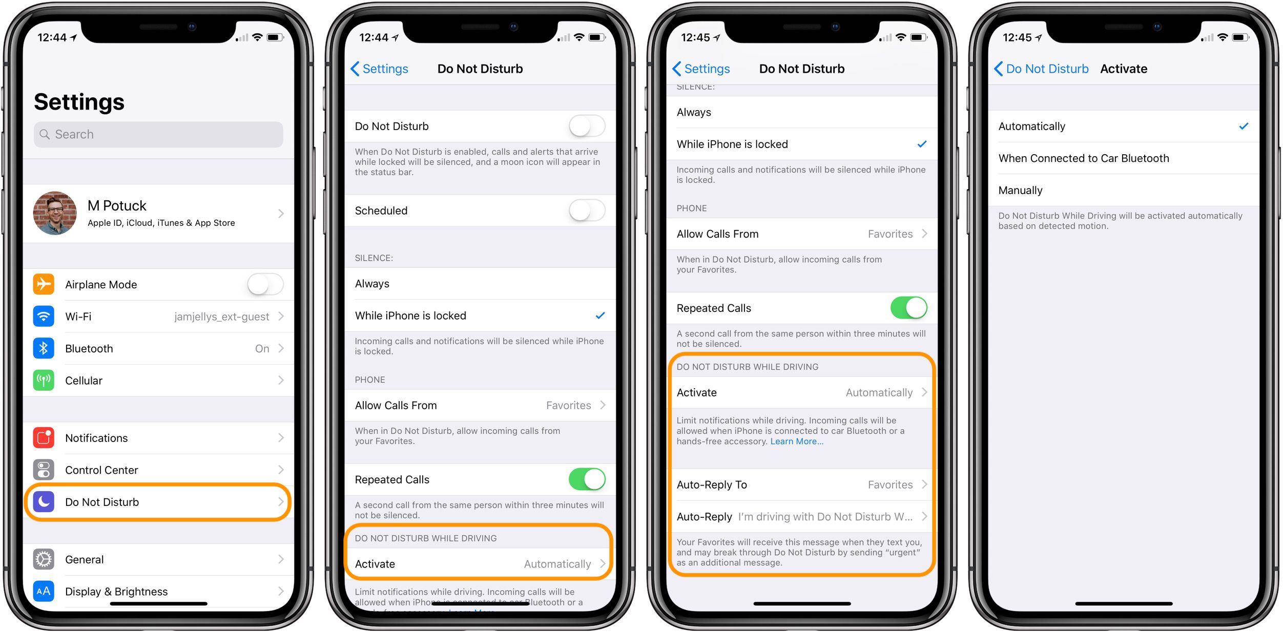 How to customize Do Not Disturb While Driving settings on iPhone for ...
