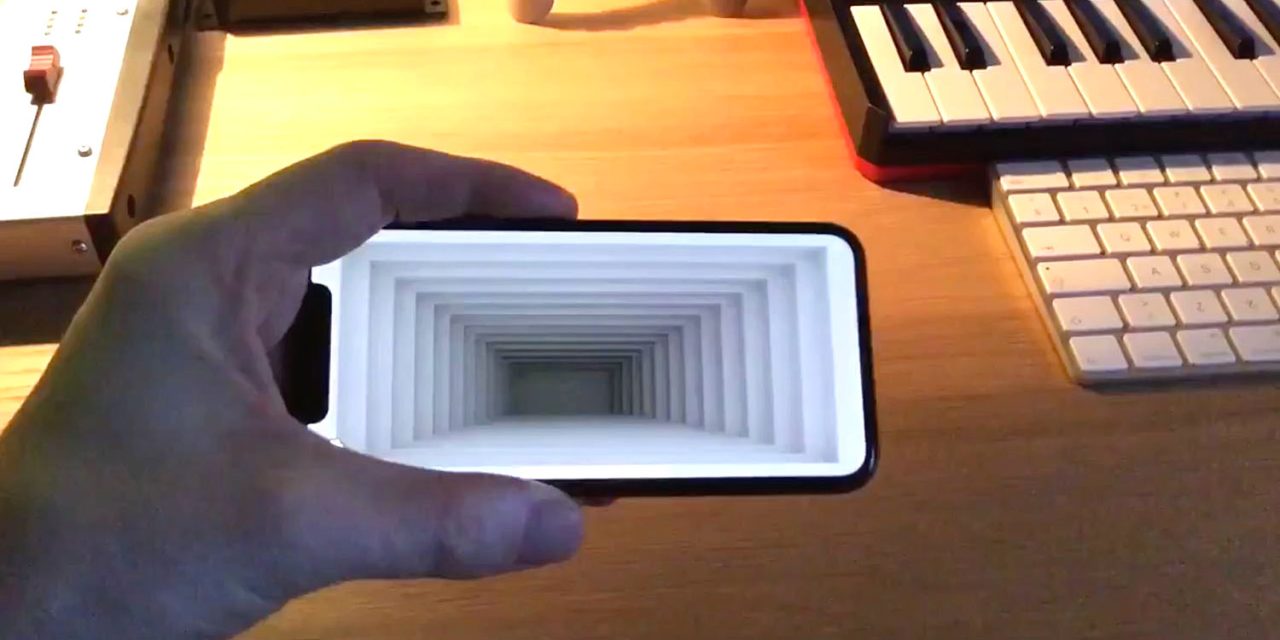 Swedish artist uses ARKit face-tracking to create fun optical illusion ...