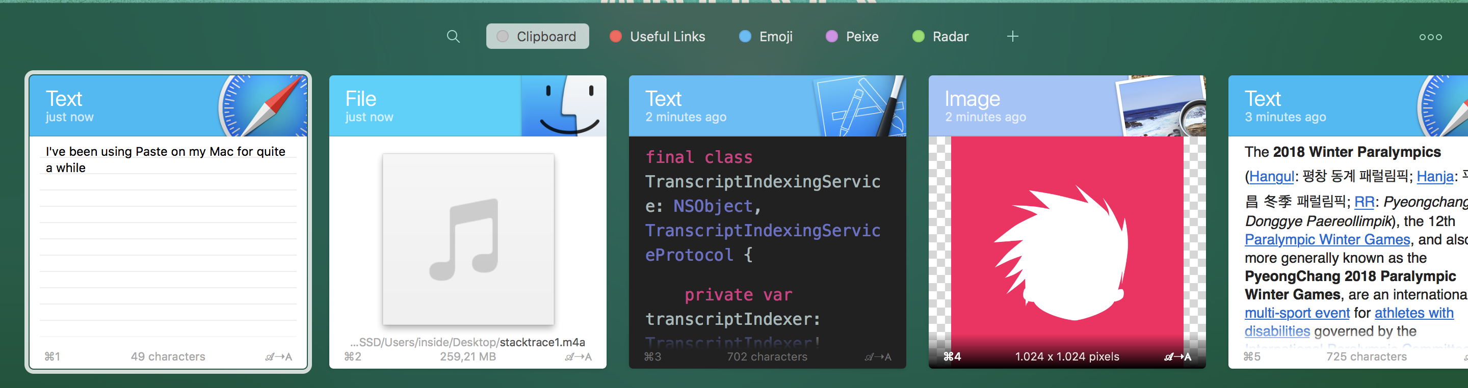 Clipboard manager app Paste 2, the 'cloud clipboard time machine' now ...