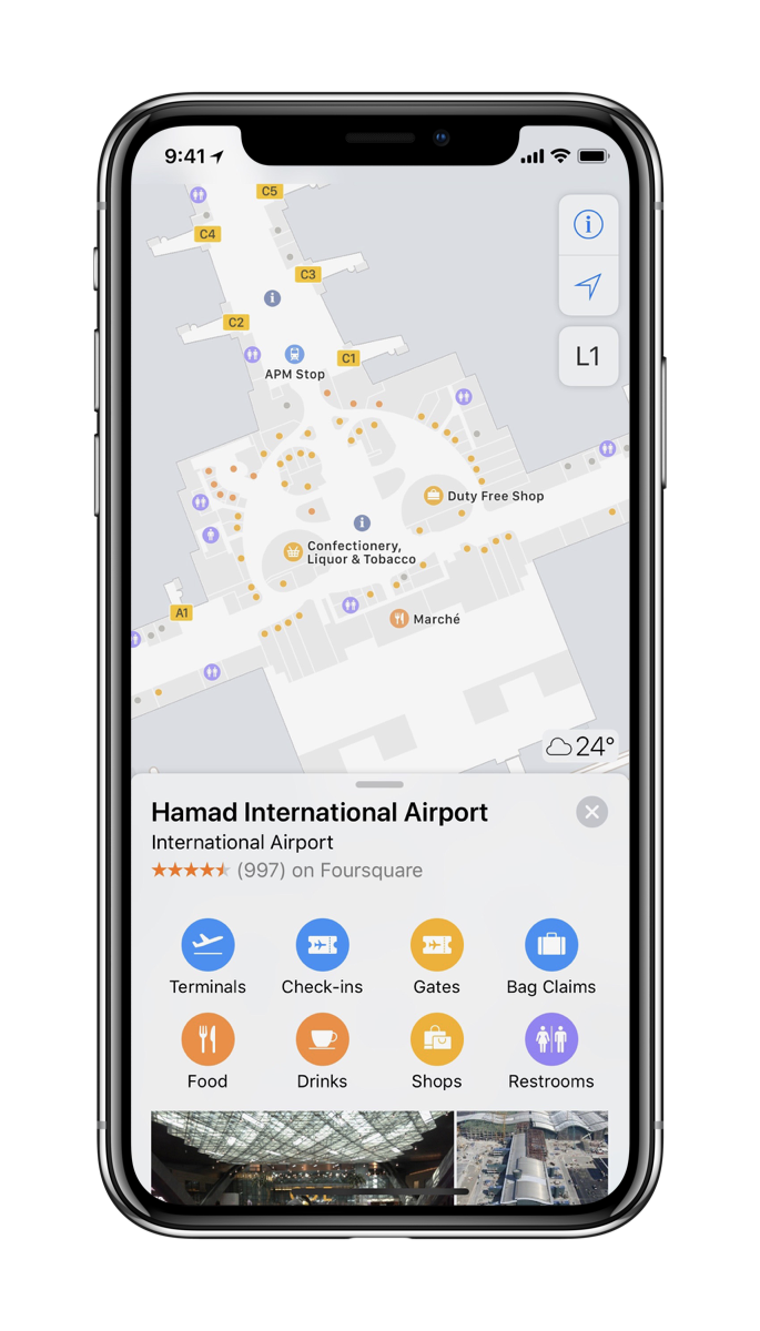 Apple Maps adds new indoor maps for three major international airports ...