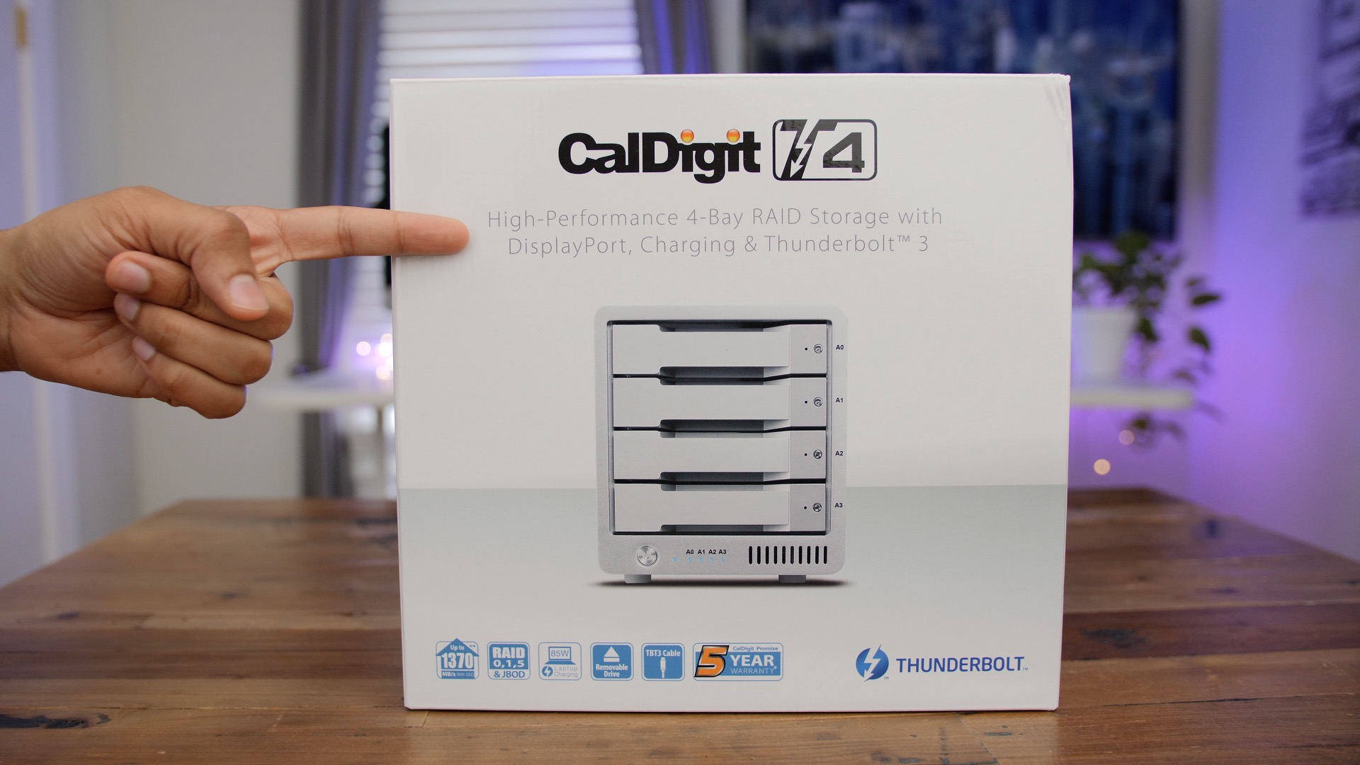 Hands-on: CalDigit T4 Thunderbolt 3 RAID external storage enclosure ...