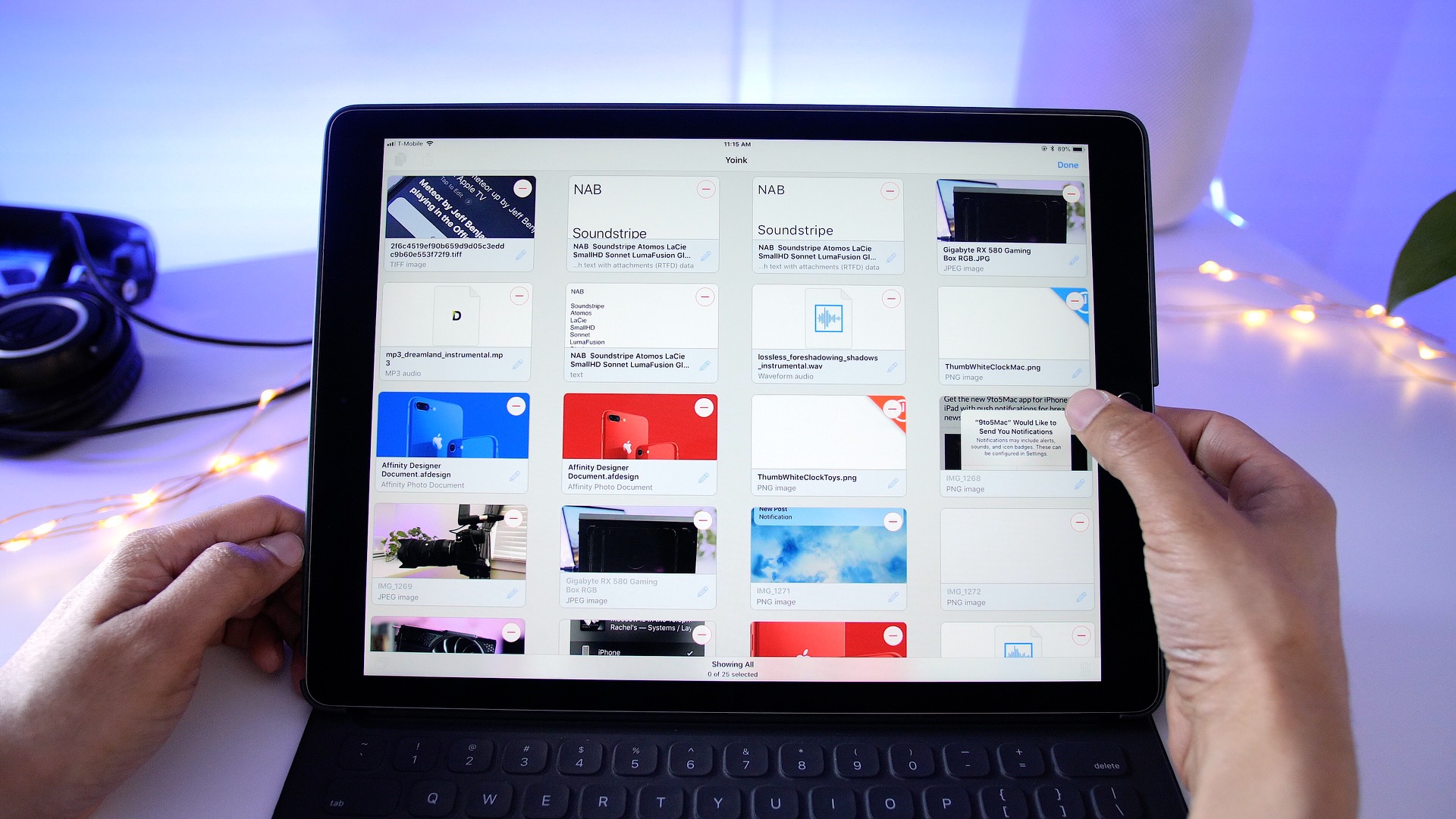 How I use my iPad: Yoink – a powerful drag and drop companion app ...
