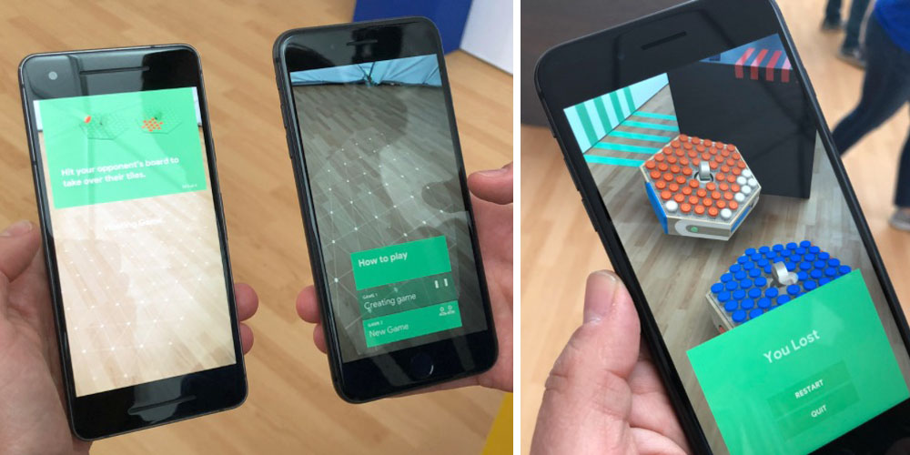 Google demo shows how iOS and Android devices can share an augmented ...