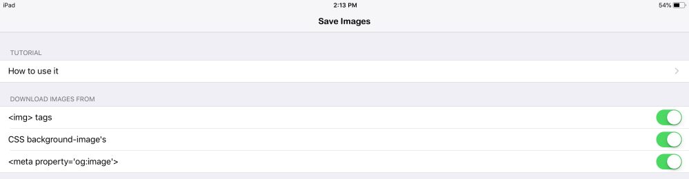 How I use my iPad: Save Images - a free Safari image downloader [Video ...