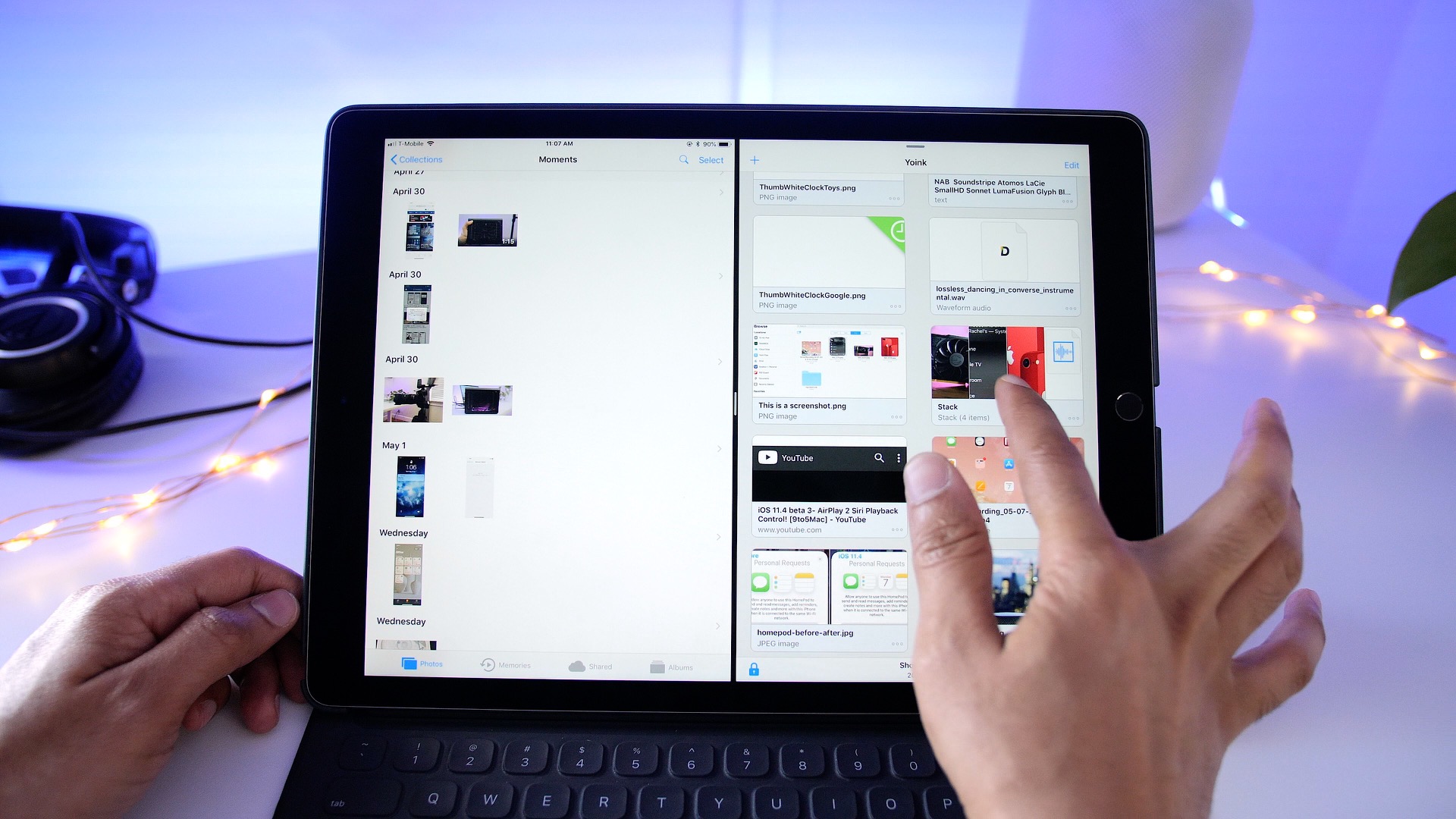 How I use my iPad: Yoink – a powerful drag and drop companion app ...