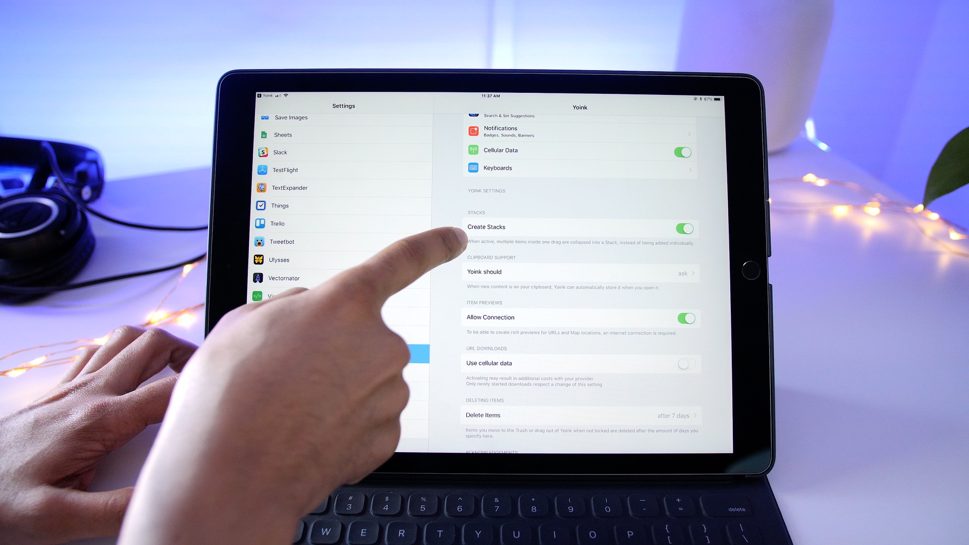 How I use my iPad: Yoink – a powerful drag and drop companion app ...