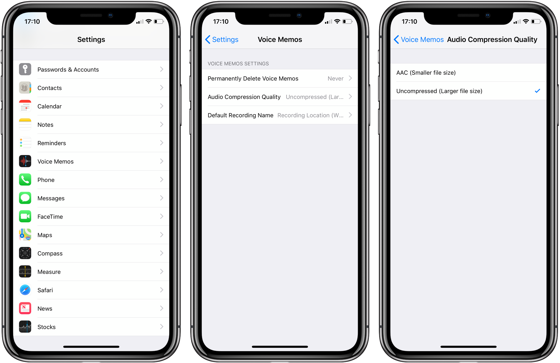 iOS 12: How to change audio quality in Voice Memos - 9to5Mac