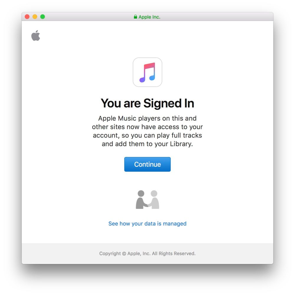 Apple Music embeddable web player widget now lets users log in and ...