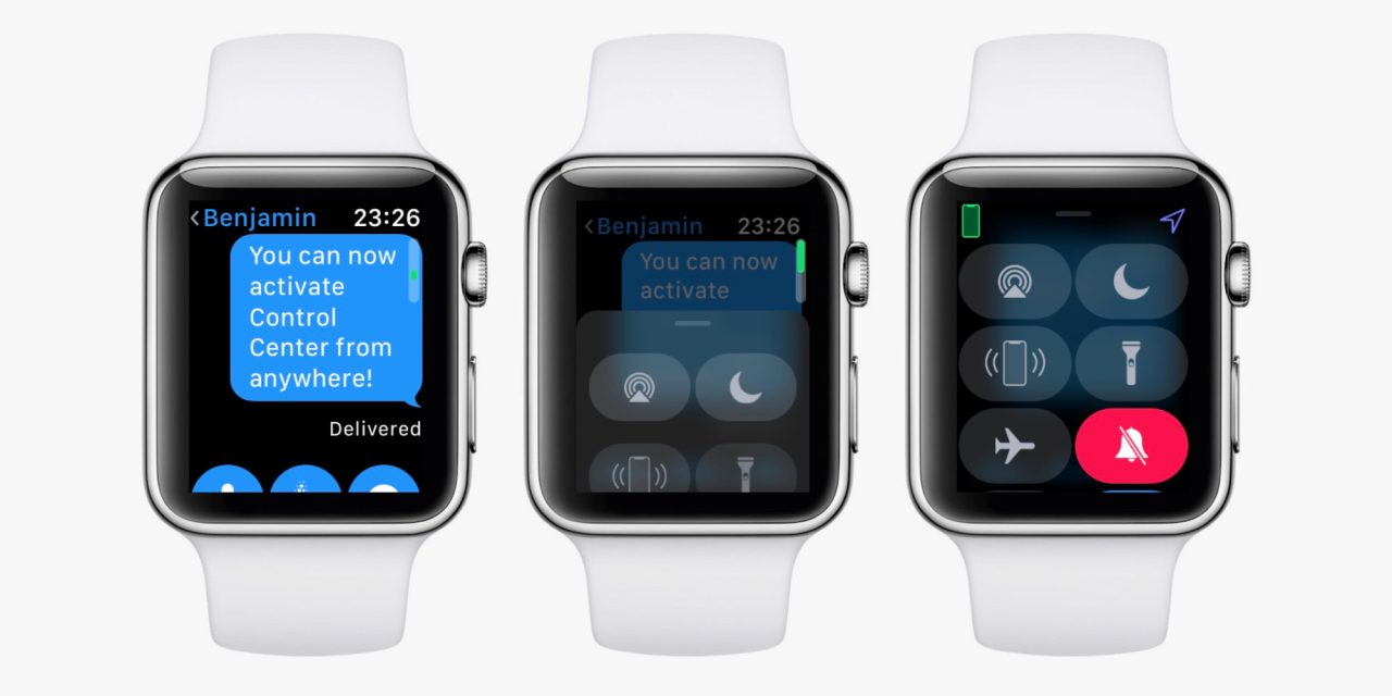 watchOS 5: You can now access Control Center and Notification Center ...
