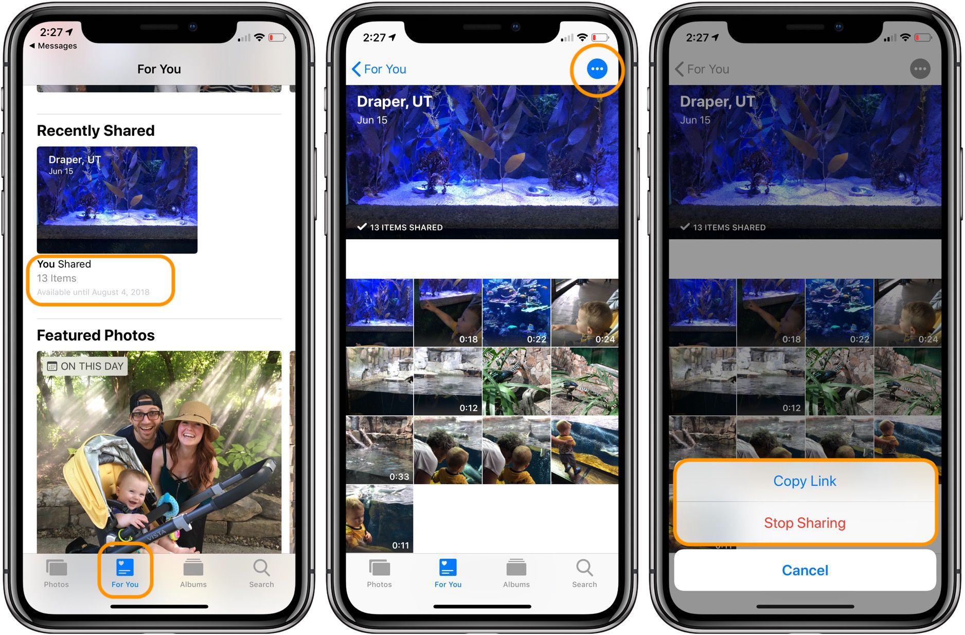 iOS 12: How to share photos and videos with expiring links on iPhone ...