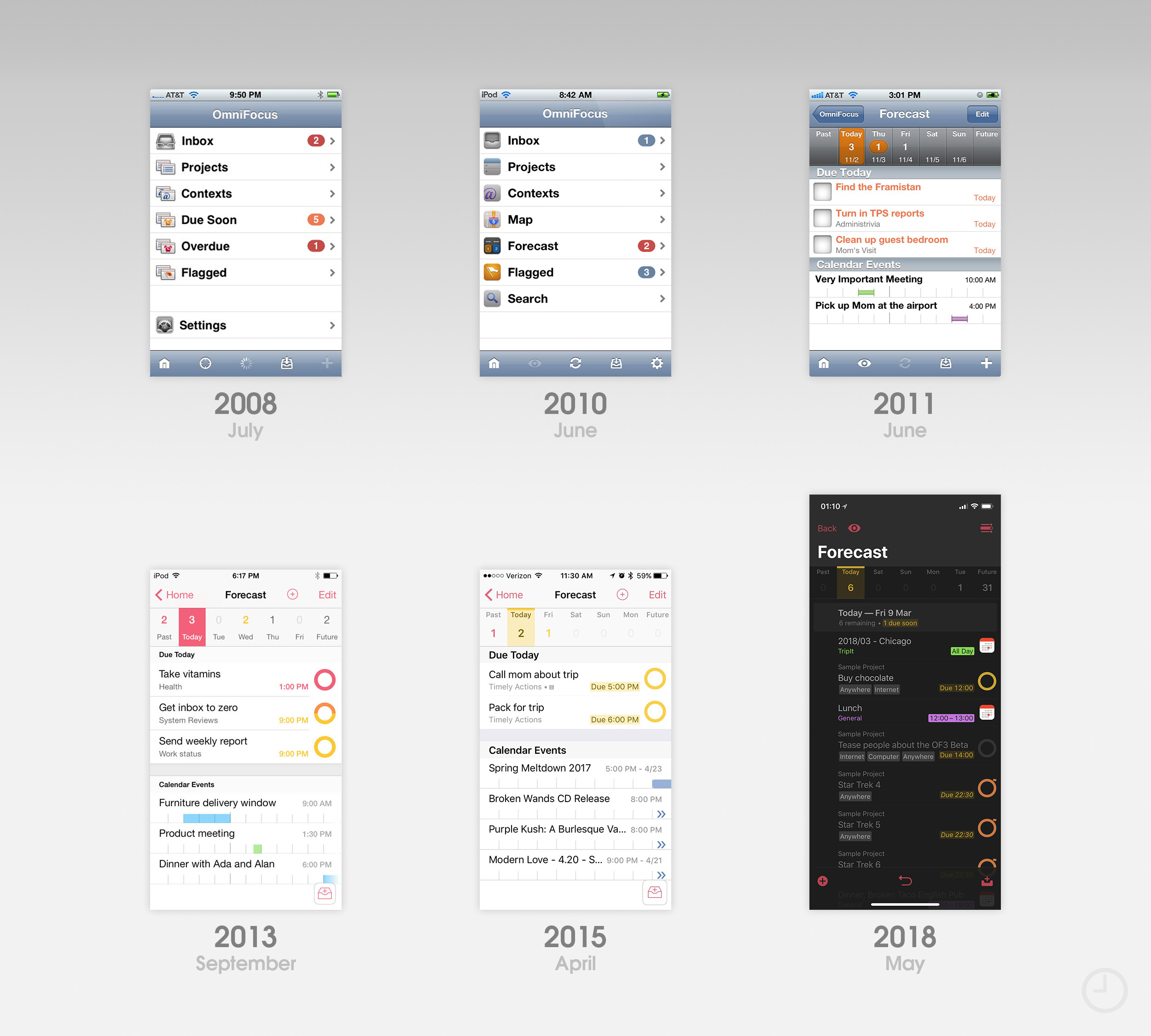 10 years of the App Store: The design evolution of the earliest apps ...