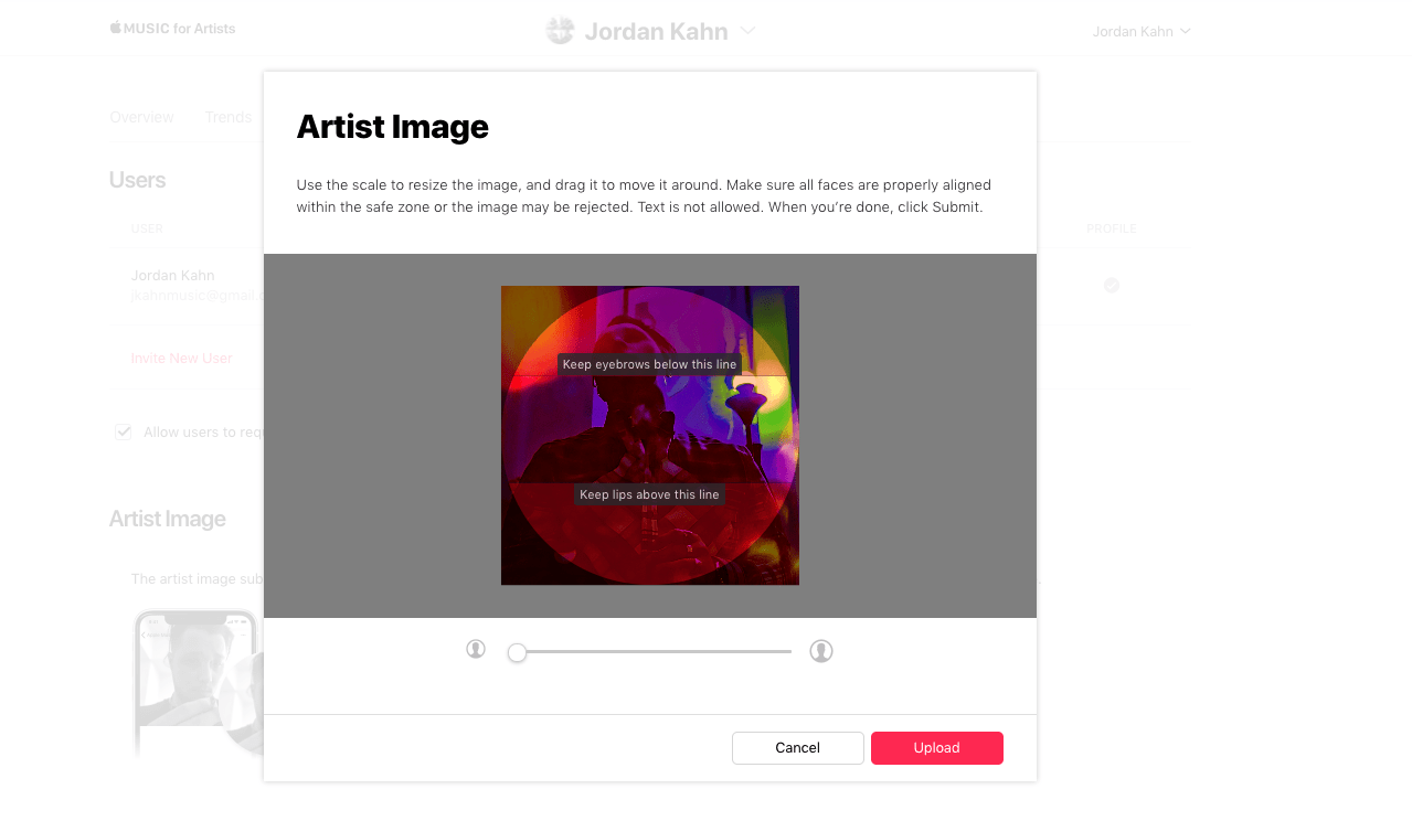 How to: Change your Artist Image with Apple Music for Artists beta ...