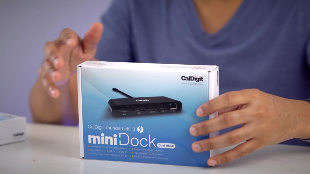 Review: CalDigit Thunderbolt 3 Mini Dock - two 4K displays at 60 Hz ...