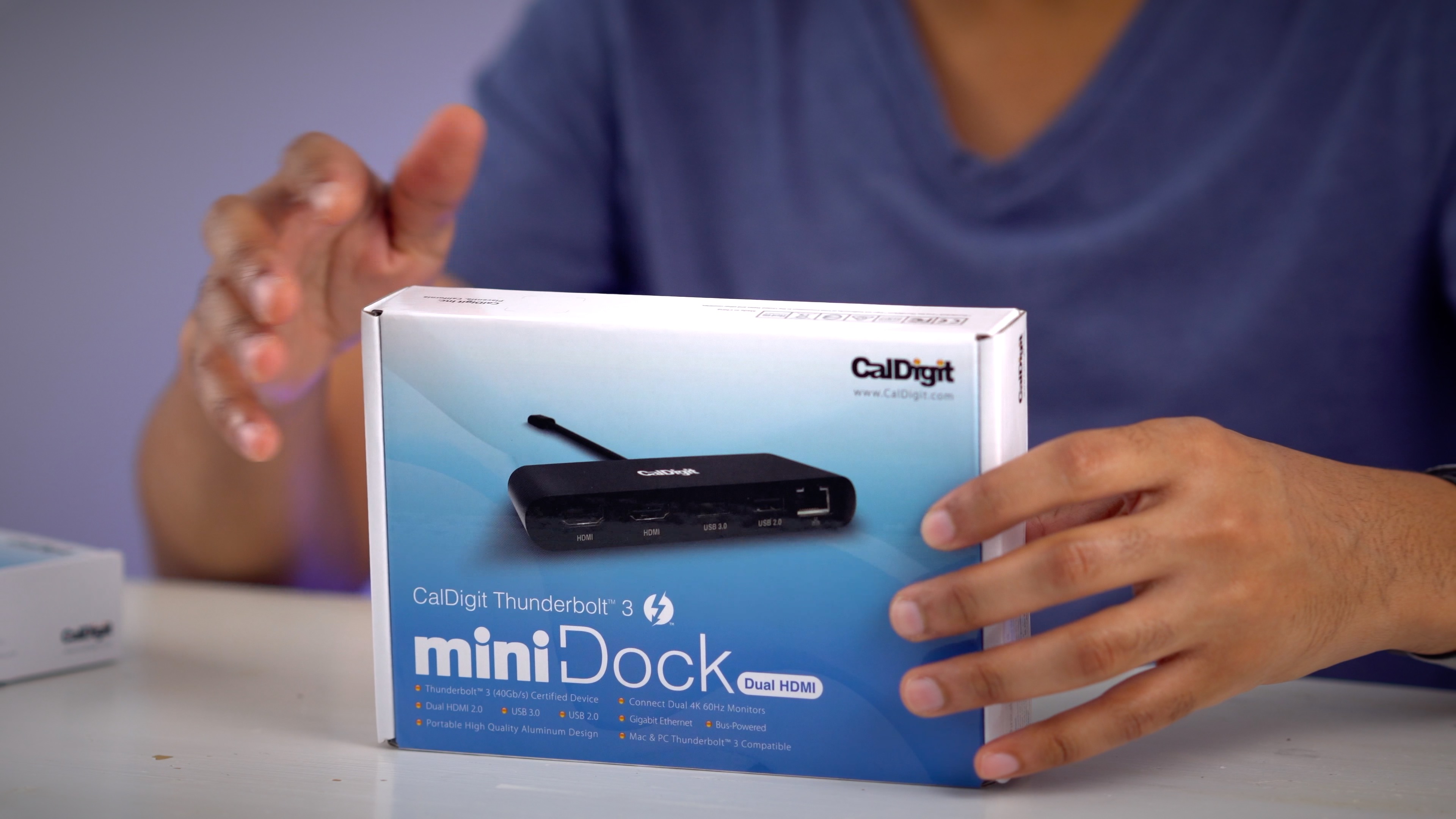 Review: CalDigit Thunderbolt 3 Mini Dock - two 4K displays at 60 Hz ...