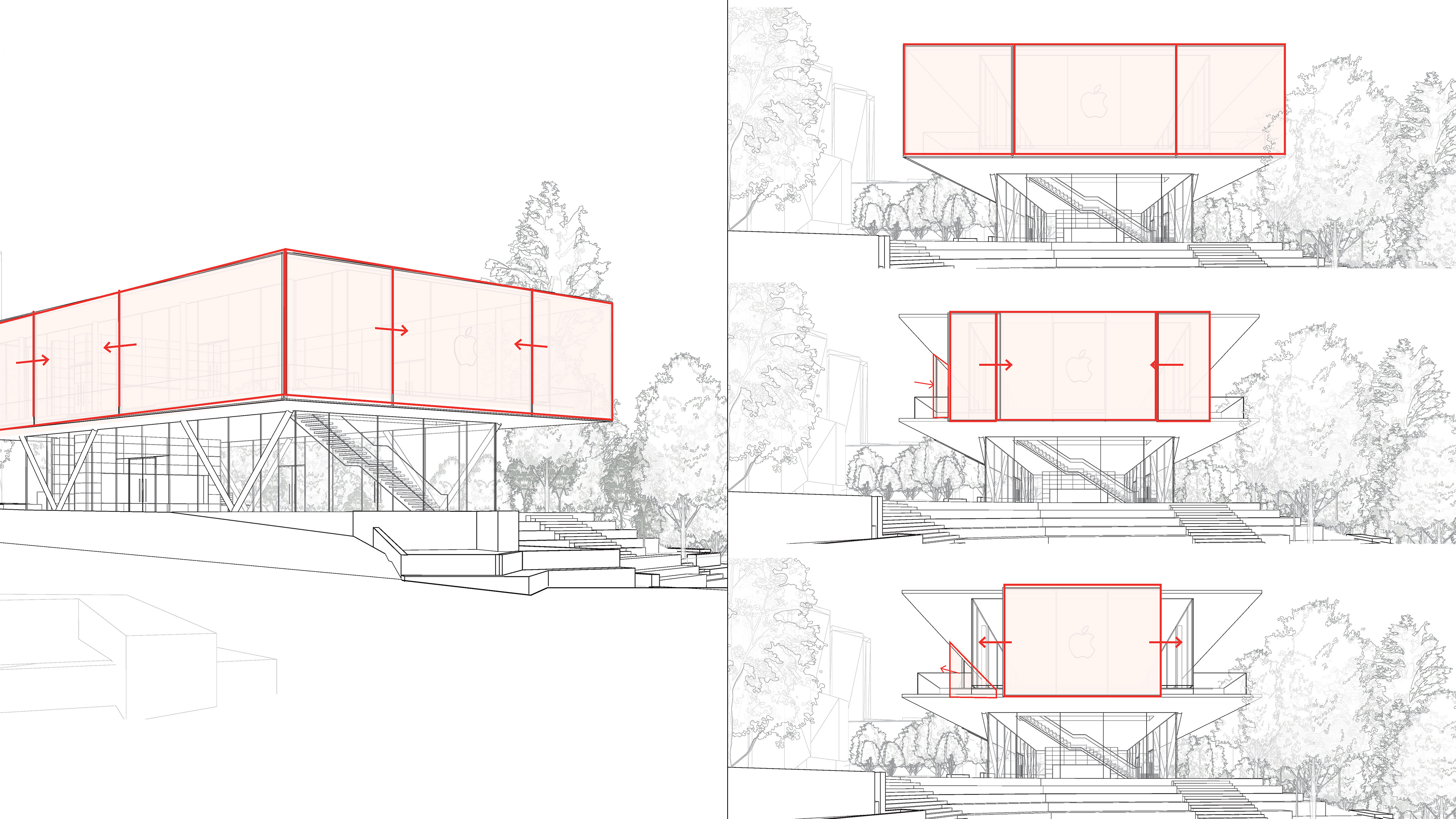 Detailed preview of contested Fed Square Apple store offered ahead of ...