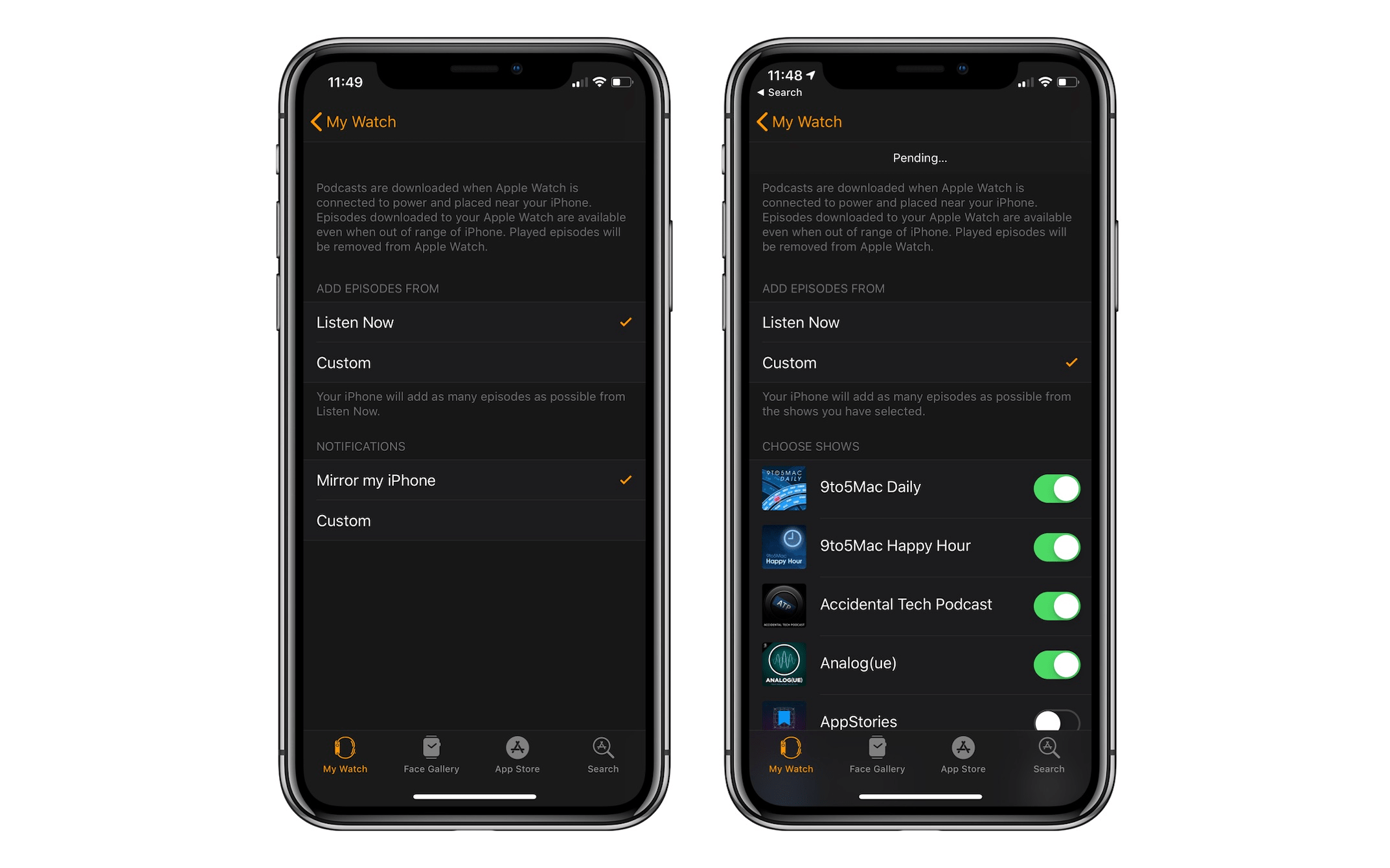 Using the new Apple Watch Podcasts app in watchOS 5 - 9to5Mac