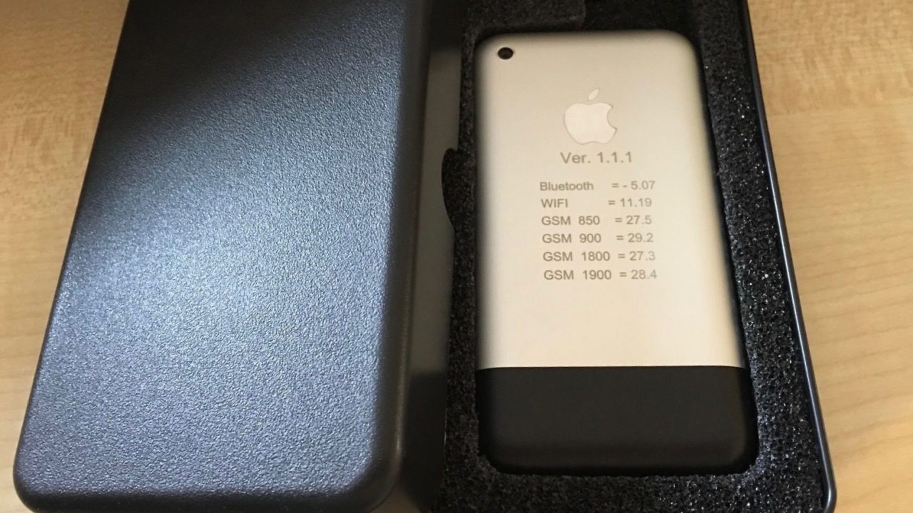 Get a piece of Apple history as an alleged first-gen iPhone prototype ...
