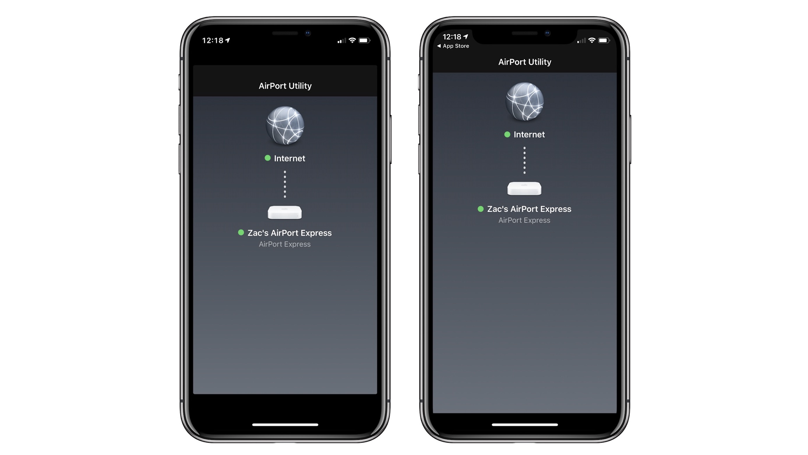 AirPort Utility for iOS optimized for iPhone X, iPad Pro following ...