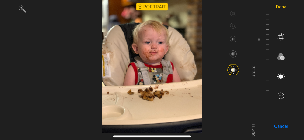 Hands-on with iPhone XS real-time preview of Depth Control in Portrait ...
