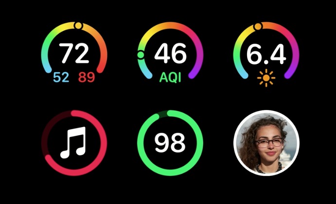 New Apple Watch Series 4 complications for 'Infograph' face: corner ...