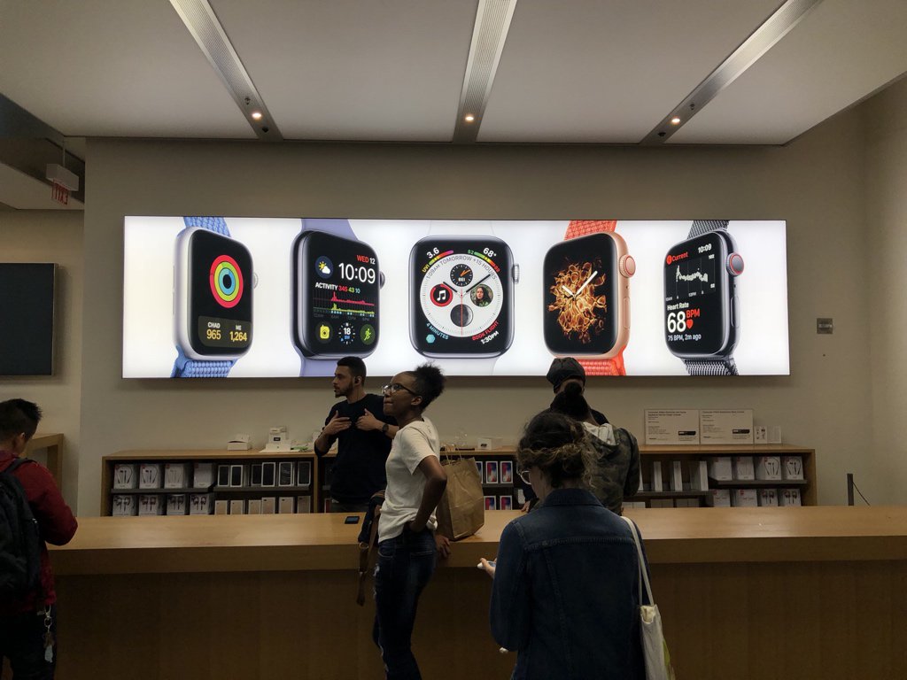 Apple stores prepare for iPhone and Apple Watch launches with new ...