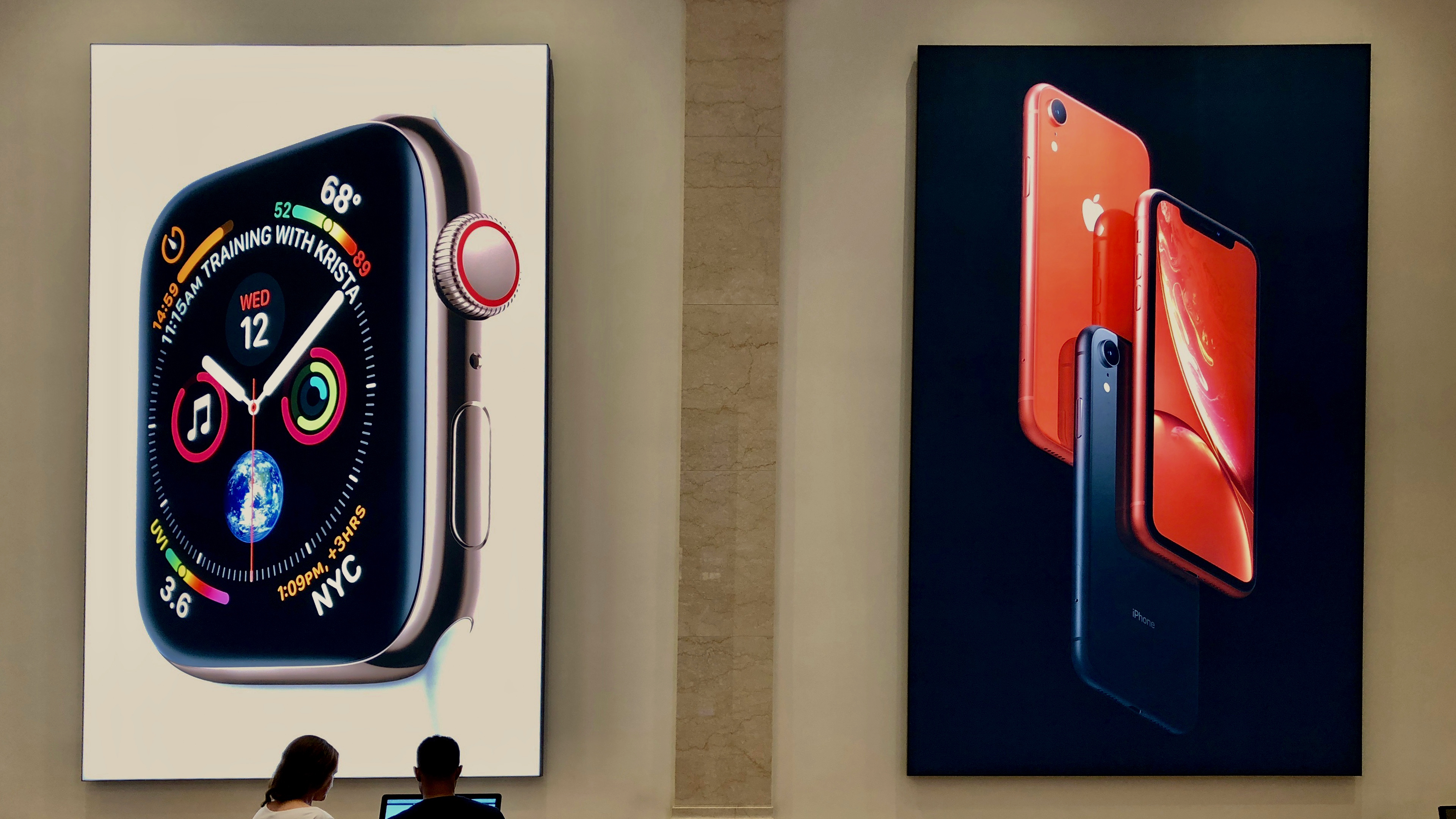 Apple stores prepare for iPhone and Apple Watch launches with new ...
