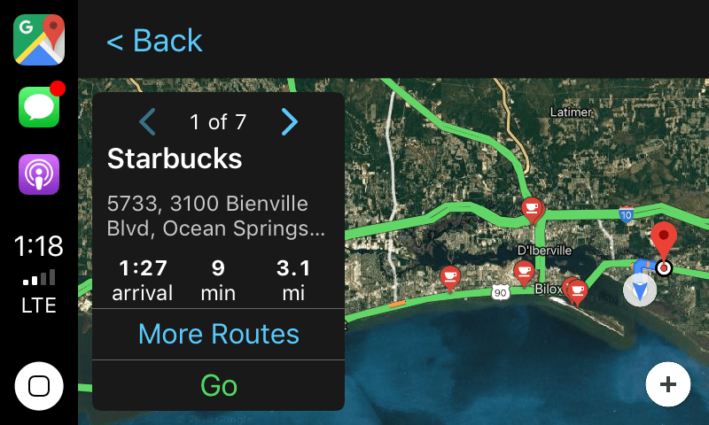 Google Maps for CarPlay in iOS 12 is now available - 9to5Mac