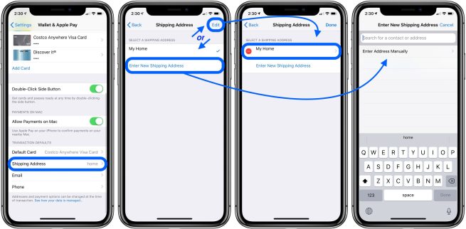 iPhone & iPad: How to change Apple Pay billing and shipping address ...