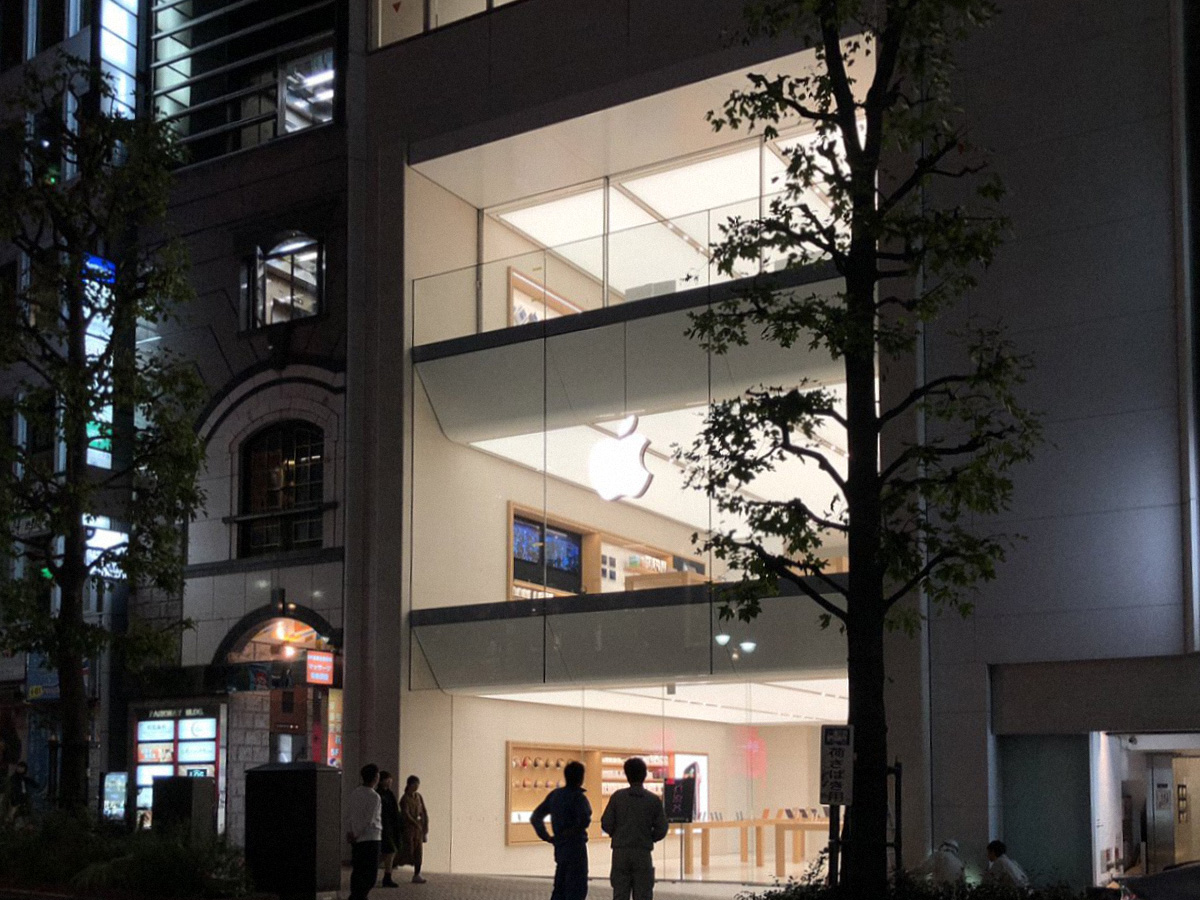 Apple Shibuya's three-story redesign features a stunning new spiral ...