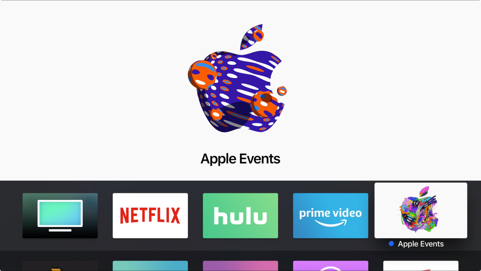 Apple Events app for Apple TV updated ahead of October 30th event ...