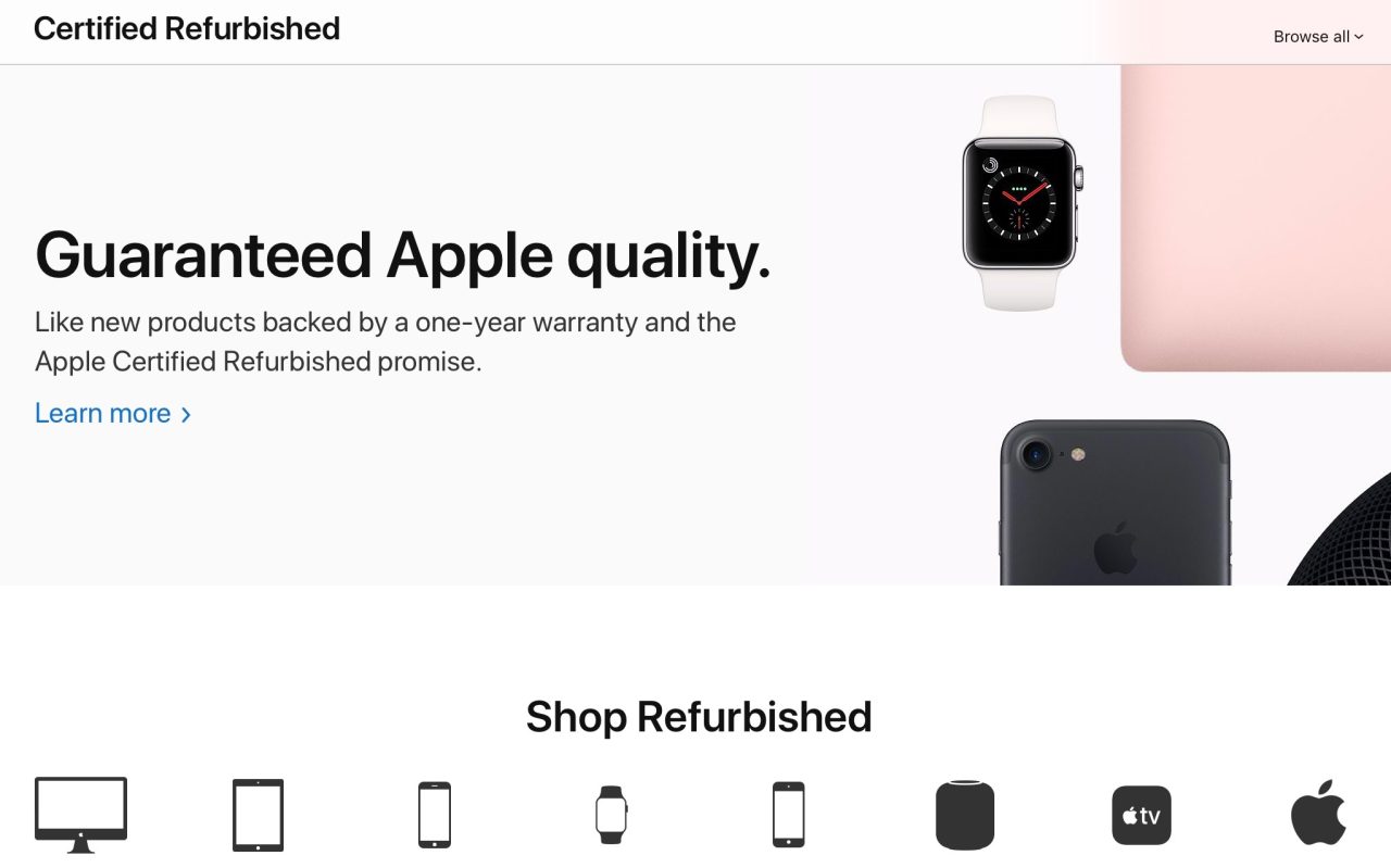 Apple launches overhauled Certified Refurbished Online Store with new ...