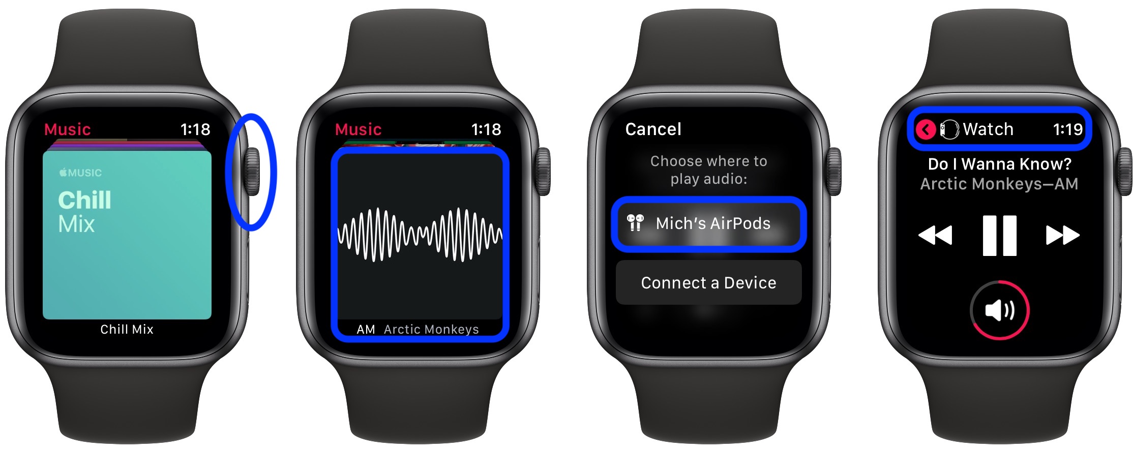How to sync music and podcasts to Apple Watch from iPhone - 9to5Mac