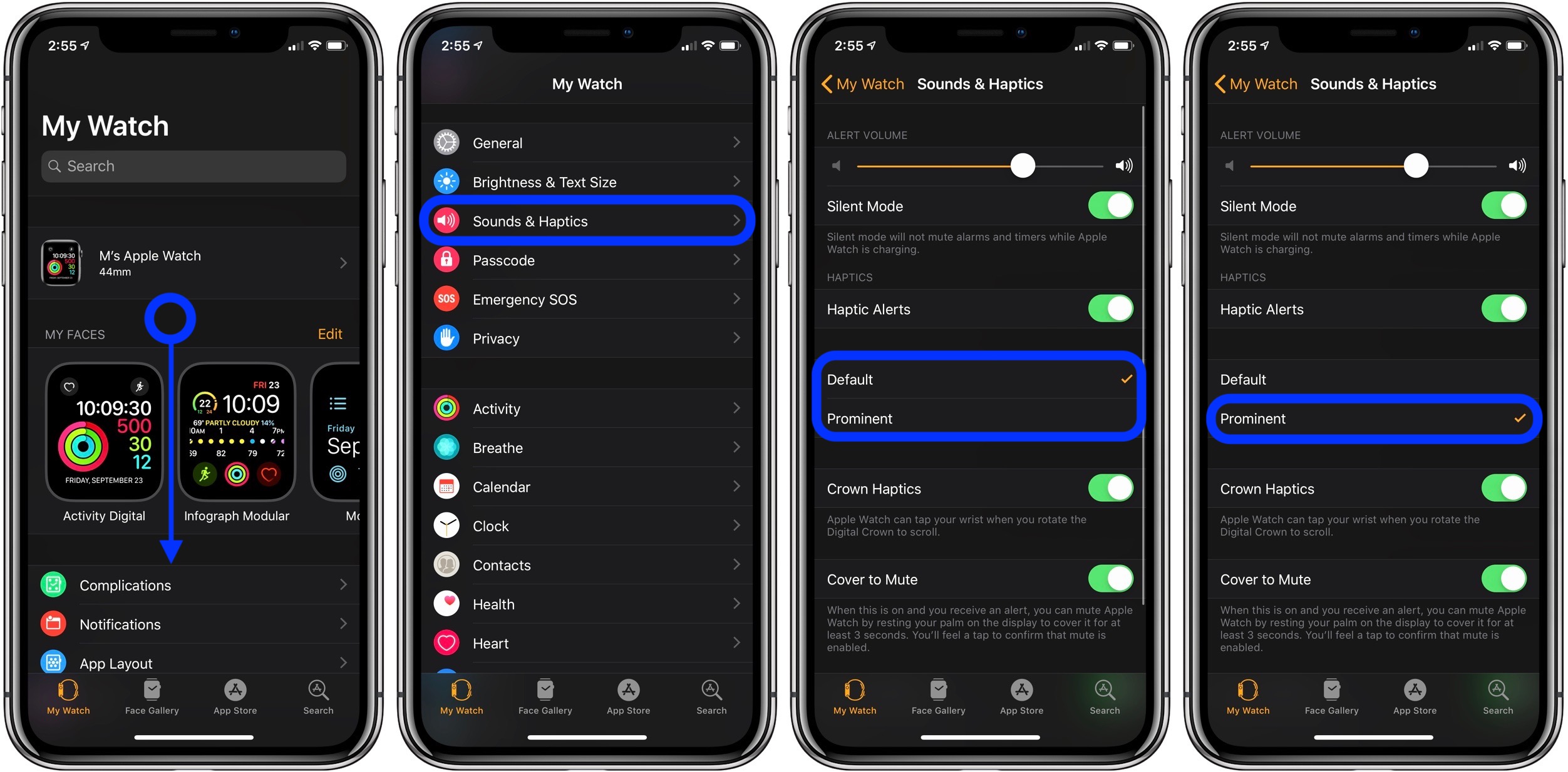How to turn up haptic vibration feedback on Apple Watch - 9to5Mac