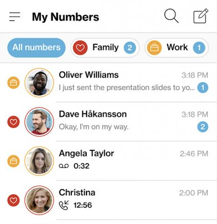 Verizon launches 'My Numbers' to allow one smartphone to use up to five ...