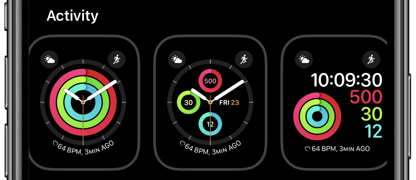 watchOS 7 wish: Apple Watch face switching based on closing rings ...