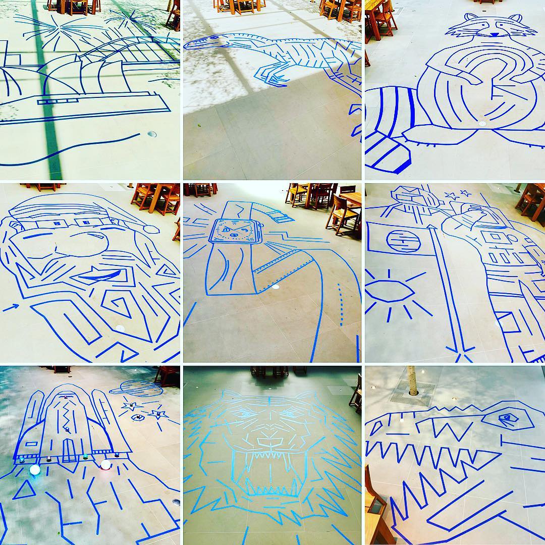 Sphero maze art adds a creative twist to a favorite Apple store session ...