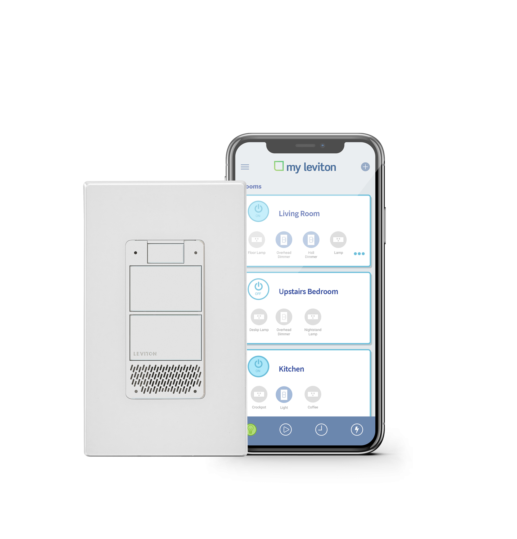 Leviton shows off Decora Voice smart light switch with built-in Alexa ...