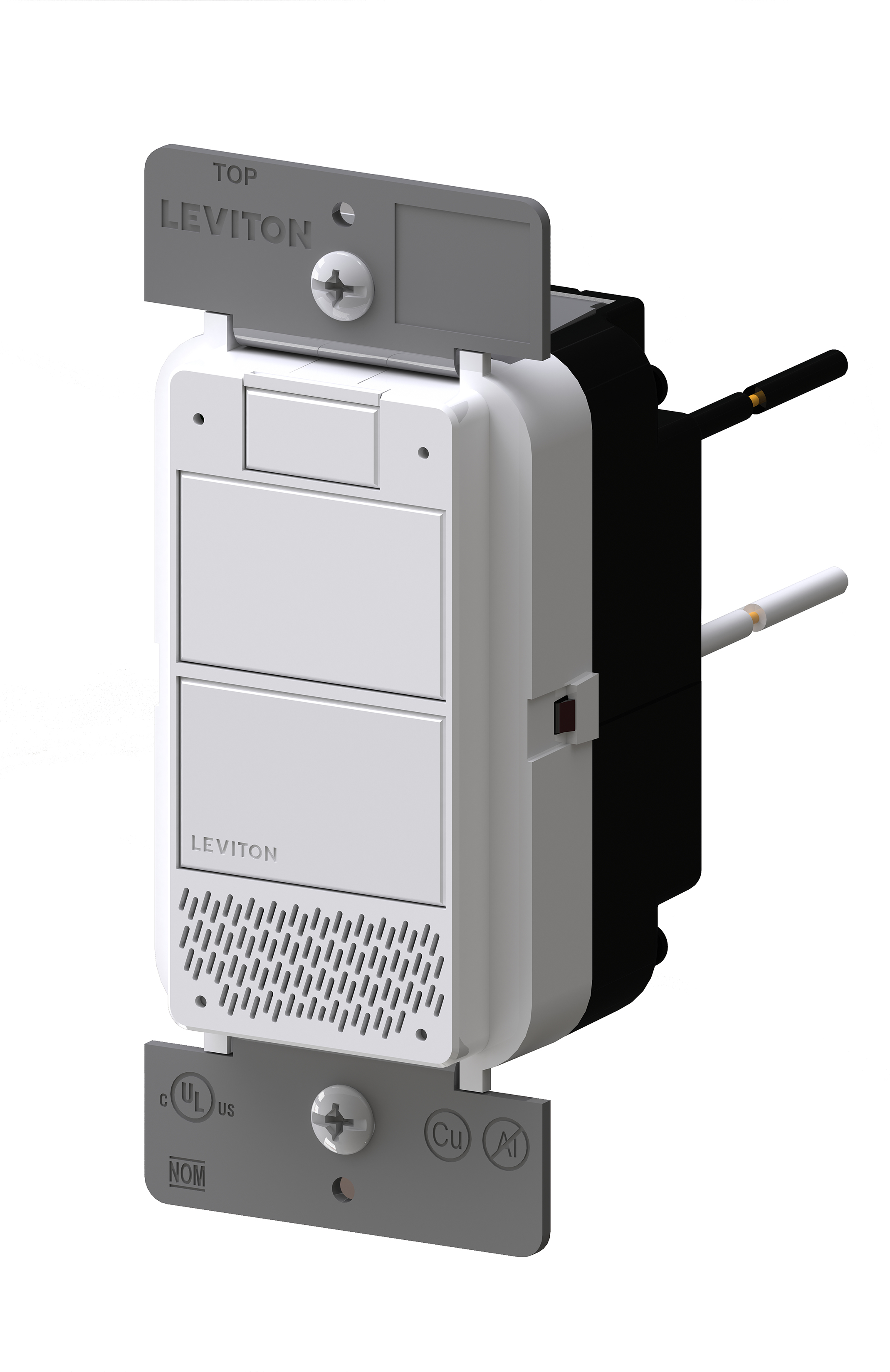 Leviton shows off Decora Voice smart light switch with built-in Alexa ...