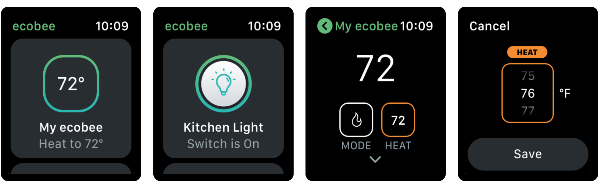 Ecobee on iOS updated with new Apple Watch app for smart home control ...