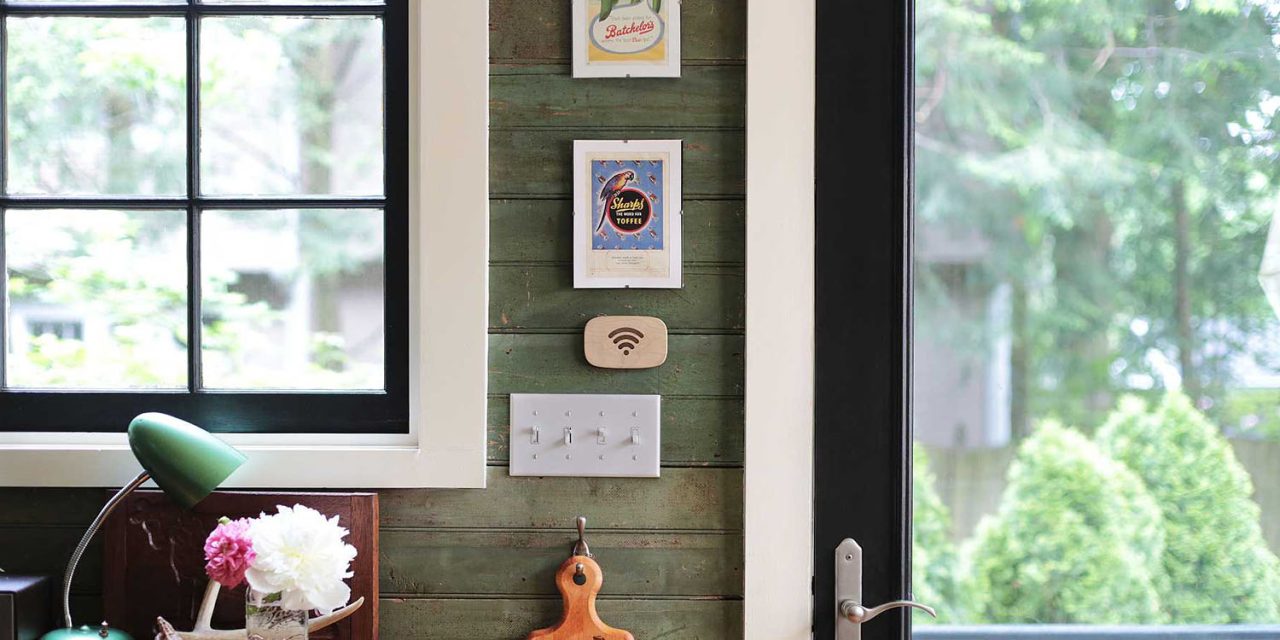 Wifi Porter is a cute wooden Wi-Fi puck that lets you share your wifi ...