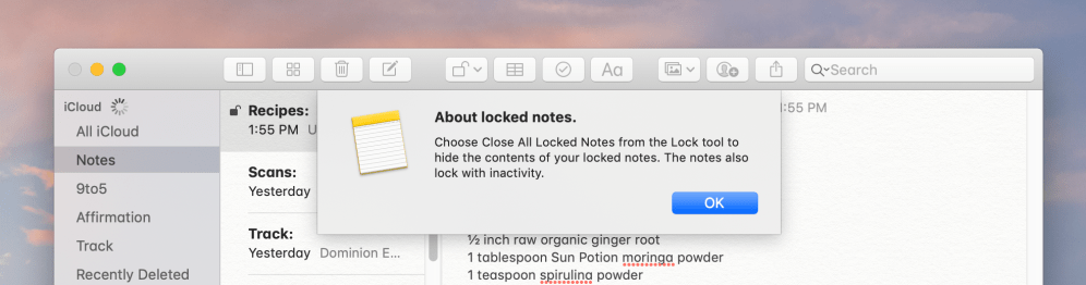 How to lock notes on Mac - 9to5Mac