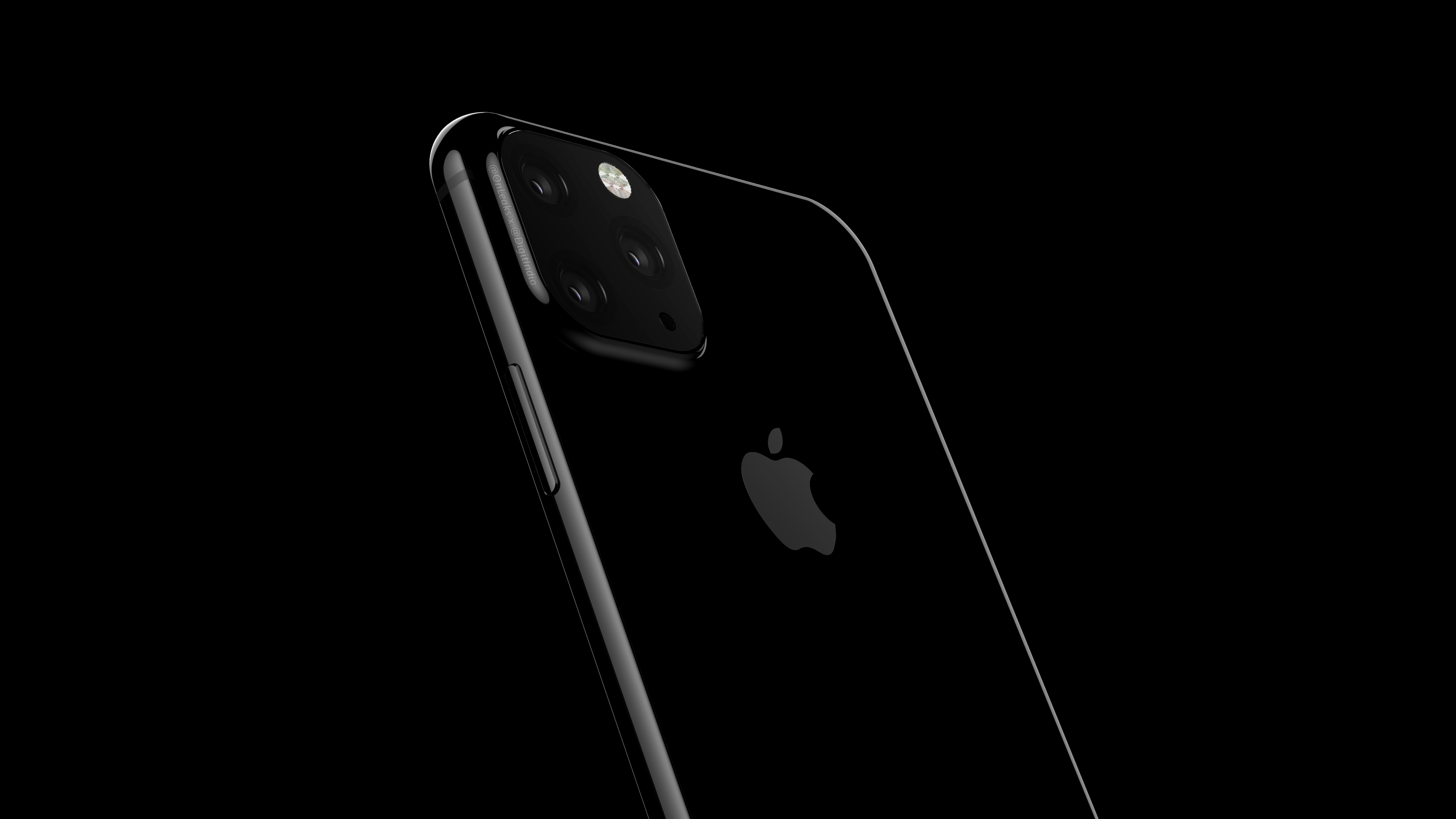 Renders purport to depict 'iPhone 11' prototypes, features three rear ...