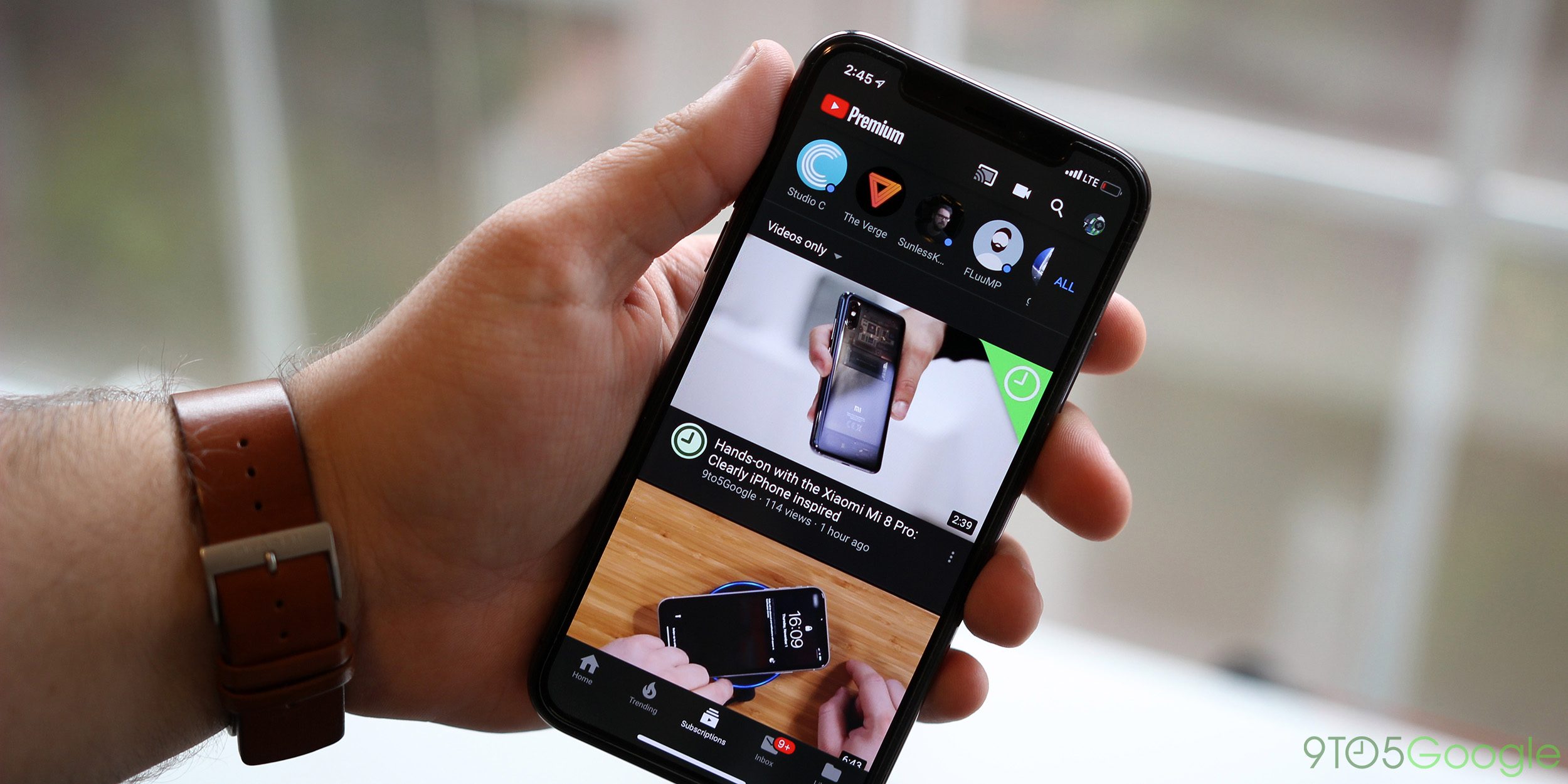 YouTube’s new swipe gestures to navigate through video history, rolling ...
