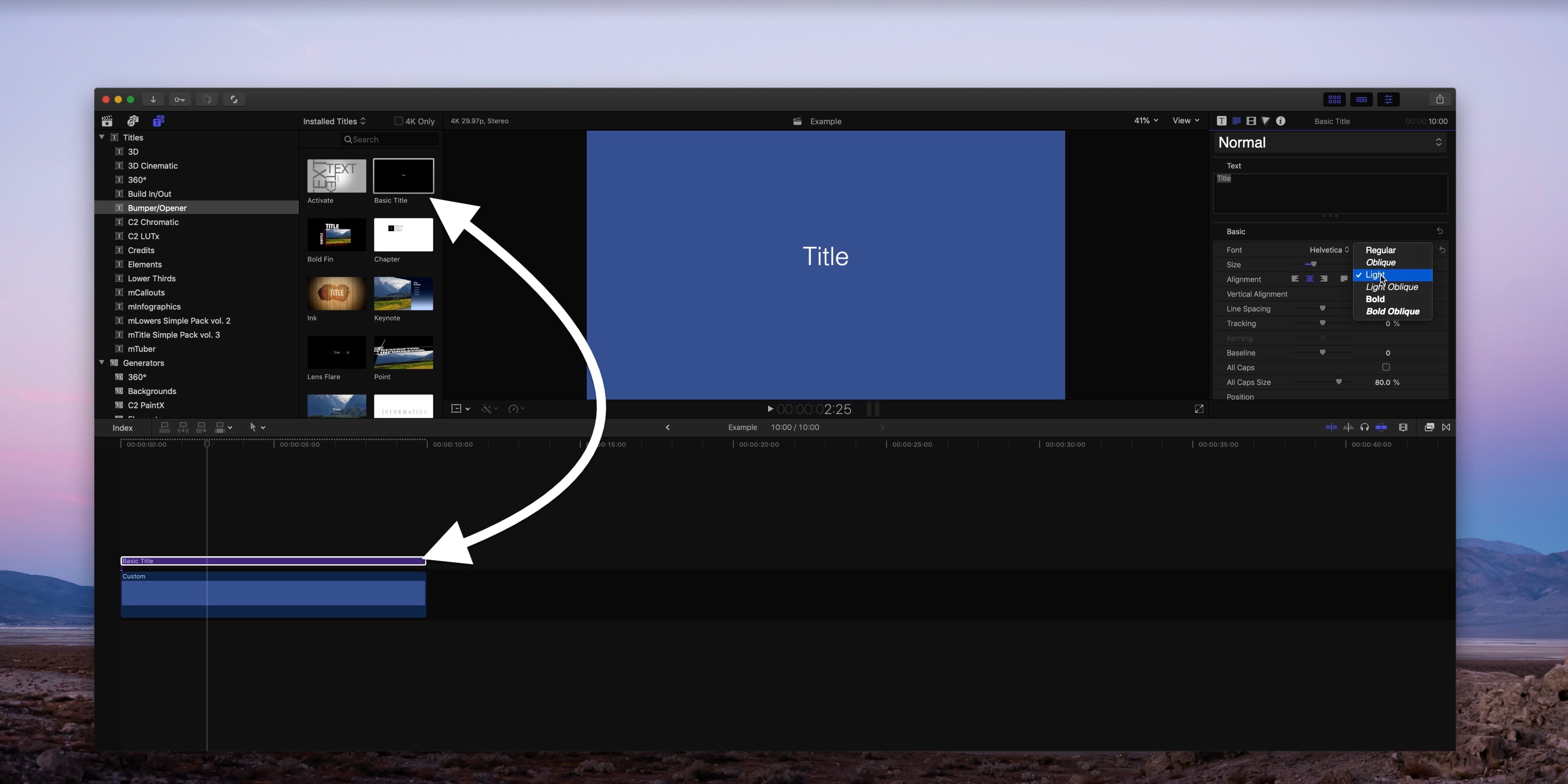 Final Cut Friday: How to create basic title cards in FCP X [Video ...